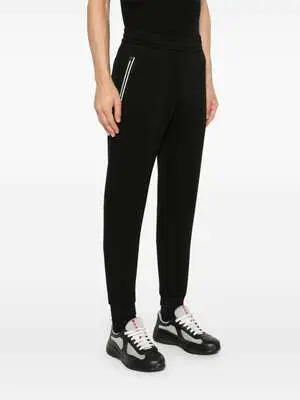 EA7 Rubberised Logo Track Pants