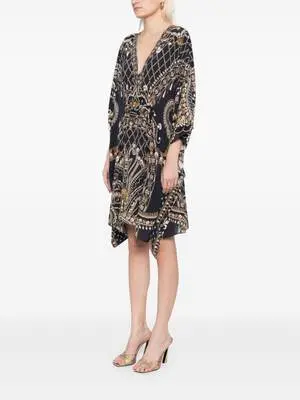 Camilla Short Printed Kaftan