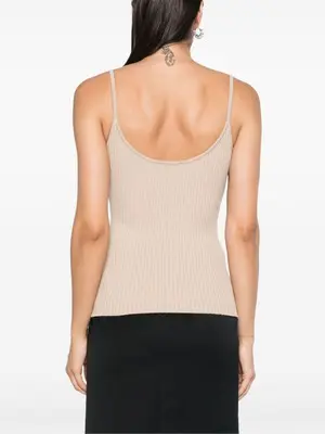 COURREGES Reedition Ribbed Top