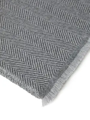 Brunello Cucinelli Cashmere Scarf - Grey