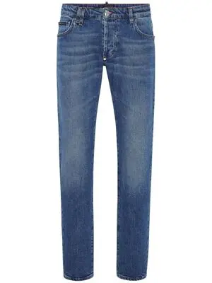 Philipp Plein Tattoo Super Straight-cut Jeans
