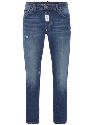 Philipp Plein Skinny Fit Jeans - Blue