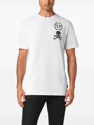 Philipp Plein Ss Skull&bones T-shirt - White
