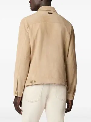 TOD'S Suede Trucker Jacket
