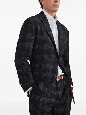 Brunello Cucinelli Check-pattern Jacket