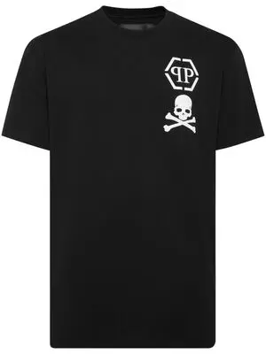 Philipp Plein Ss Skull&bones T-shirt - Black