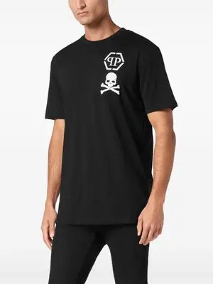 Philipp Plein Ss Skull&bones T-shirt - Black