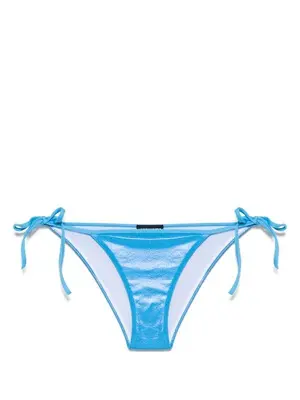 Dsquared2 Logo-lettering Bikini Bottoms - Blue