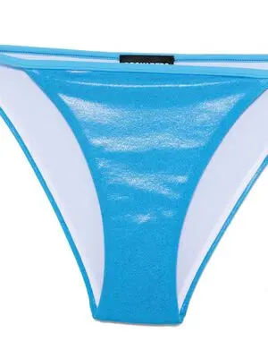 Dsquared2 Logo-lettering Bikini Bottoms - Blue