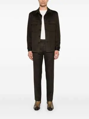 Zegna Tapered-leg Tailored Trousers