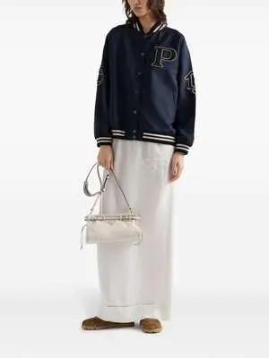 Prada Small Bonnie Shoulder Bag - White