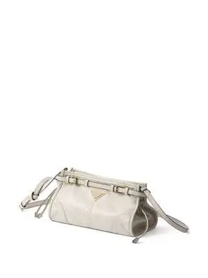 Prada Small Bonnie Shoulder Bag - White