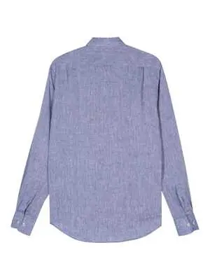 Paul & Shark Linen Shirt - Blue