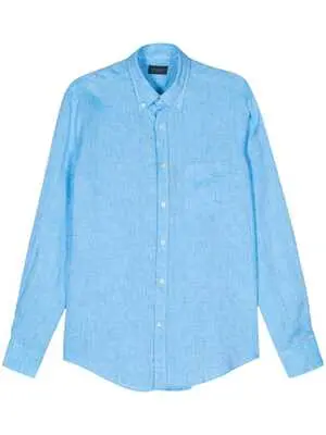 Paul & Shark Linen Shirt - Blue