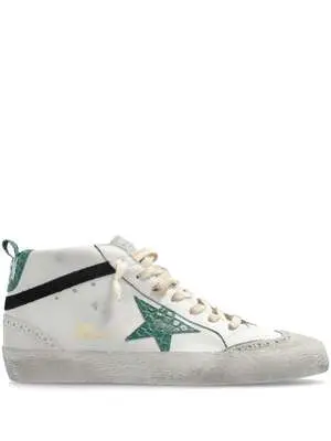 GOLDEN GOOSE Mid Star Leather Sneakers