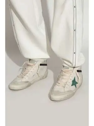 GOLDEN GOOSE Mid Star Leather Sneakers