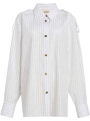 Khaite Pleated Shirts For Women