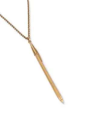 Moschino Pen-pendant Chain Necklace