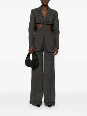 Coperni Wide-leg Tailored Trousers - Grey