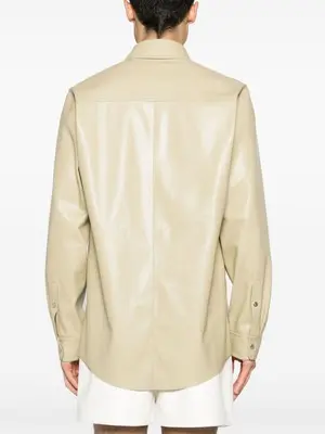 Nanushka Long-sleeve Recycled-polyester Shirt