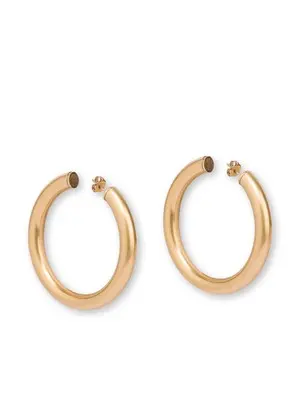 Moschino Polished Hoop Earrings