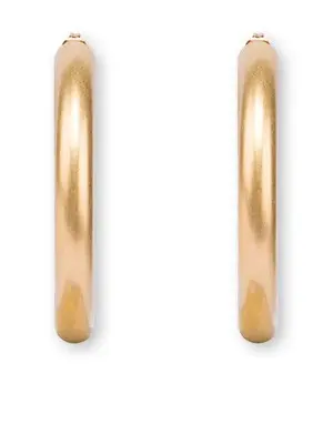 Moschino Polished Hoop Earrings