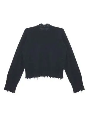 UMA WANG Distressed Cashmere Jumper