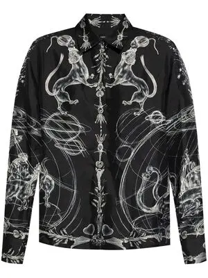 Fabiana Filippi Graphic-print Silk Shirt