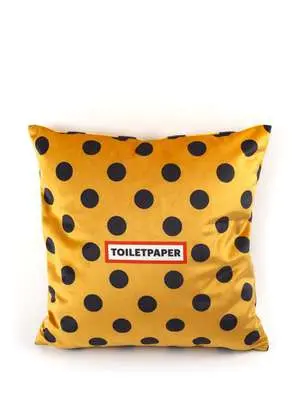 SELETTI Shit Cushion - Yellow