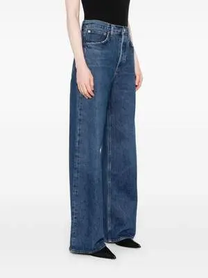 AGOLDE Dame Wide-leg Jeans