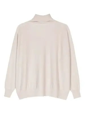 D.exterior Roll-neck Jumper
