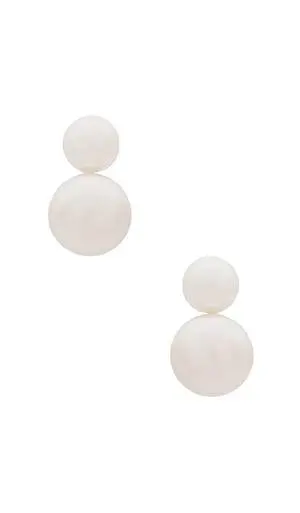 Shashi Bianca Earrings - Pearl