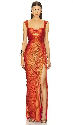 Maria Lucia Hohan Slit Evening Dresses
