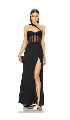 Michael Costello Lace Evening Dresses