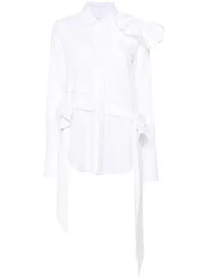 Viktor & Rolf Draped Bow Shirt