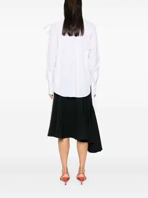 Viktor & Rolf Draped Bow Shirt