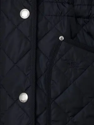 Burberry Quilted Jacket - Blue