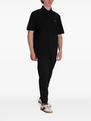 BOSS Logo-print Polo Shirt - Black