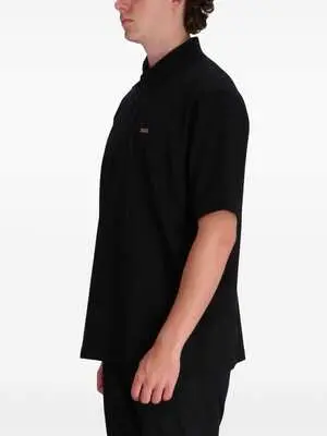 BOSS Logo-print Polo Shirt - Black