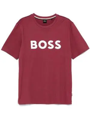 BOSS Logo-print T-shirt - Red