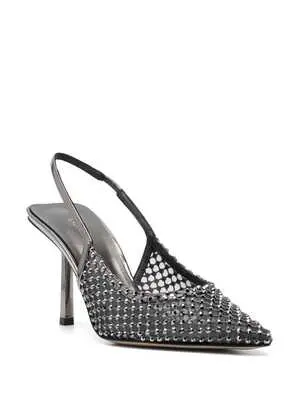 LE SILLA 80mm Gilda Slingback Pumps - Grey