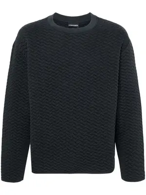 Emporio Armani Quilted Sweatshirt