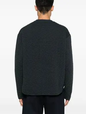 Emporio Armani Quilted Sweatshirt