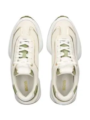 Michael Kors Panelled Leather Sneakers