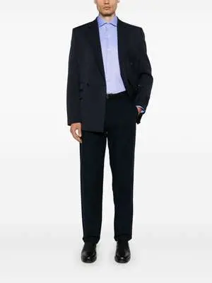 BARBA NAPOLI Cotton Shirt - Blue