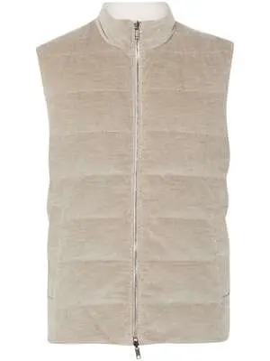 Eleventy Straight Hem Vests For Men