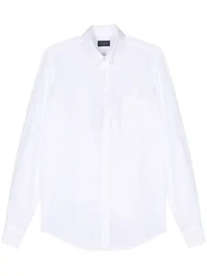 Paul & Shark Linen Shirt - White
