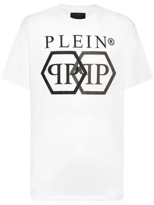 Philipp Plein Stones Hexagon T-shirt - White