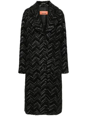 Missoni Chevron Bouclé Maxi Coat