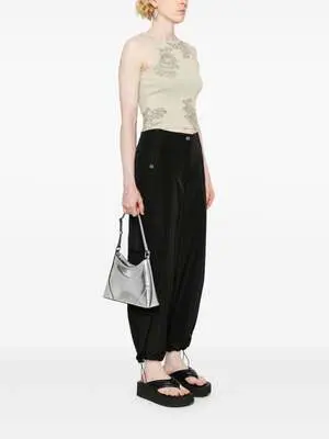 Staud Linda Shoulder Bag - Silver